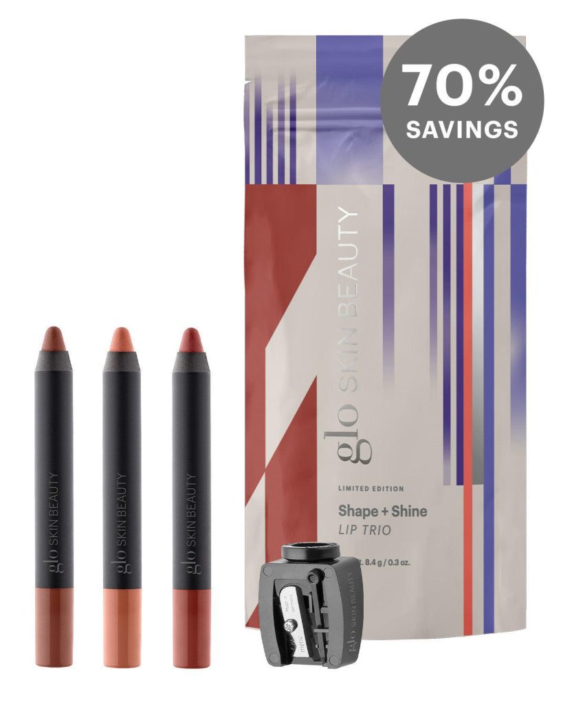 Glo Skin Beauty Shape + Shine Lip Trio – About Face | Cosmetic Boutique
